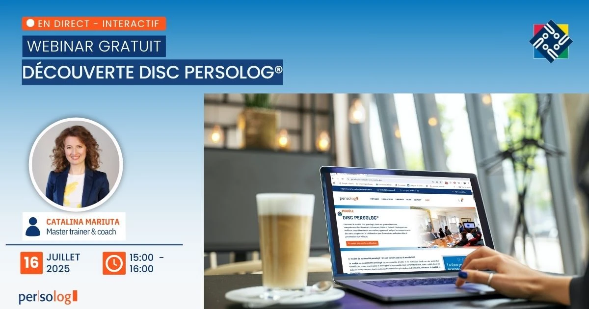 Webinar gratuit : Découverte du modèle DISC persolog®